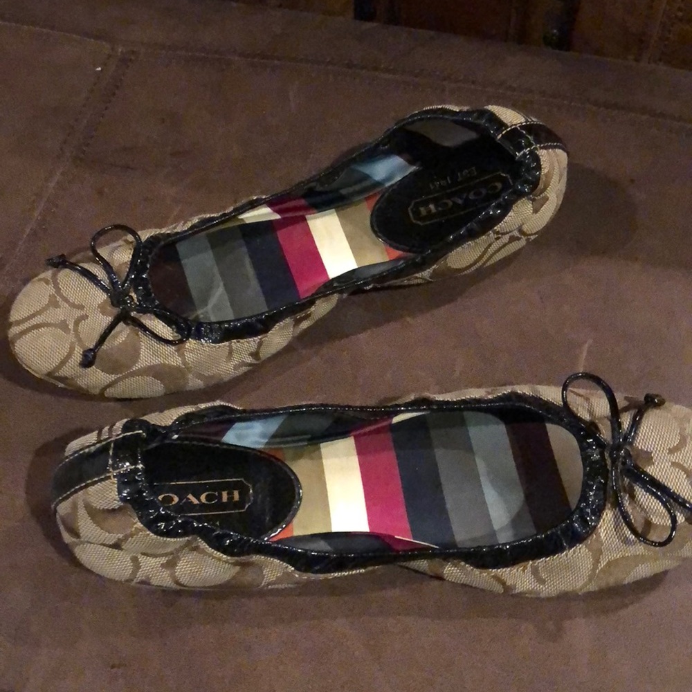 Coach Ballet Style Flats - Gem